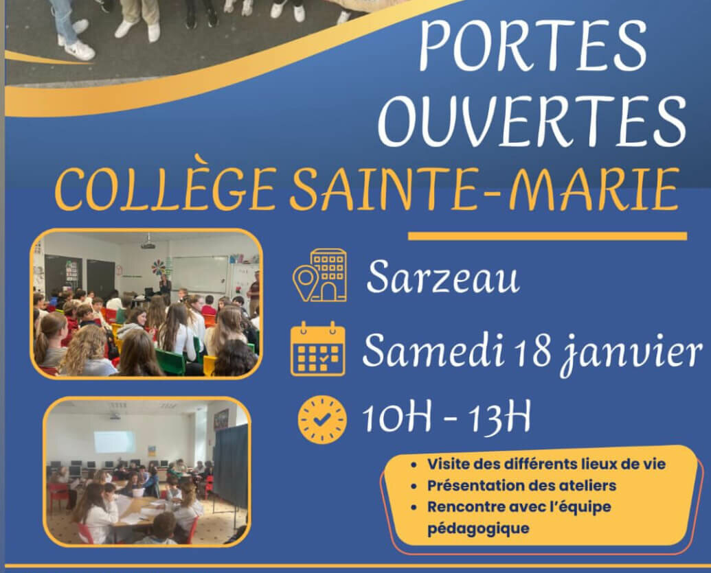 Sainte Marie Sarzeau | Bienvenue sur le site du collège